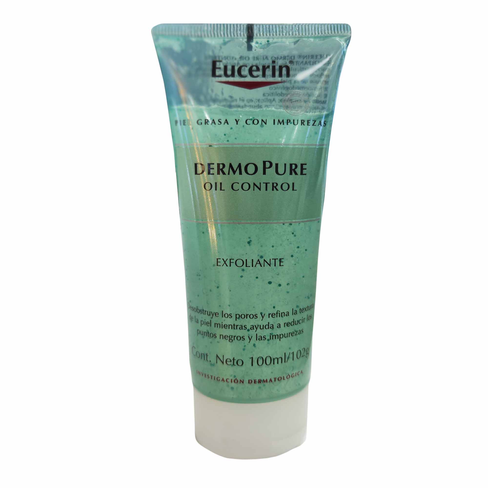 Exfoliante Eucerin DermoPure Oil Control – Protector solar