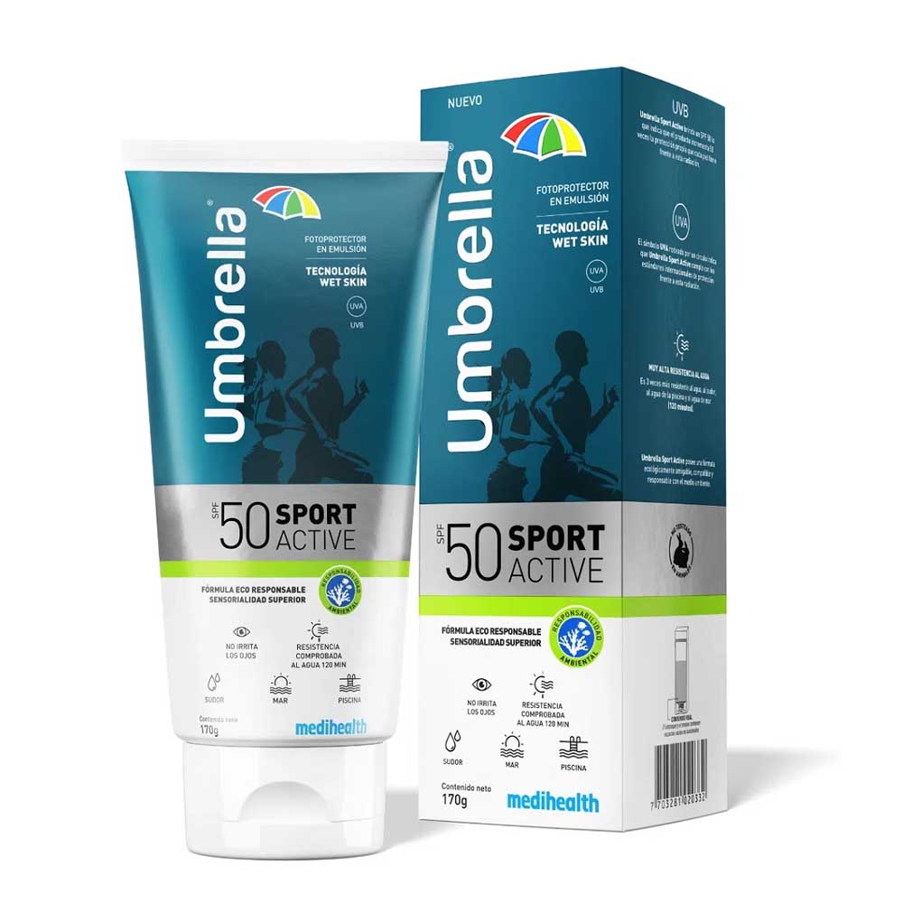 Protector Solar Umbrella Sport Active Spf 50 X 170G – Protector solar
