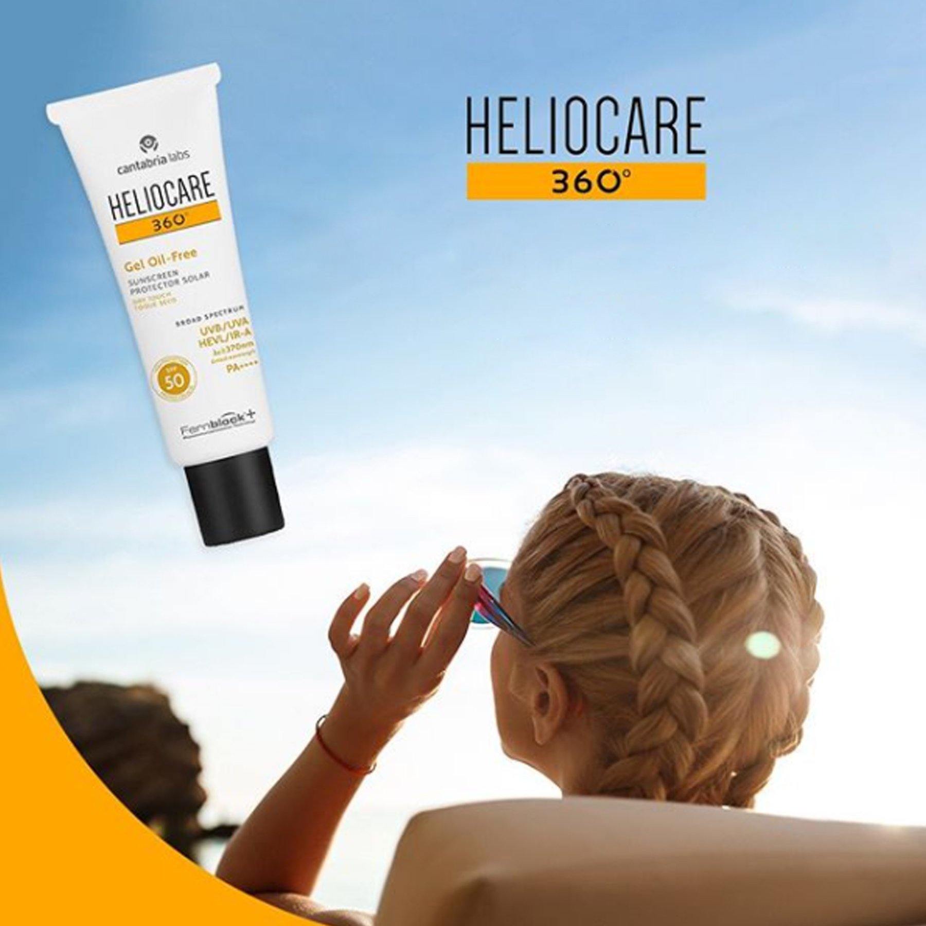 Protector solar Heliocare 360 gel oil free SPF 50